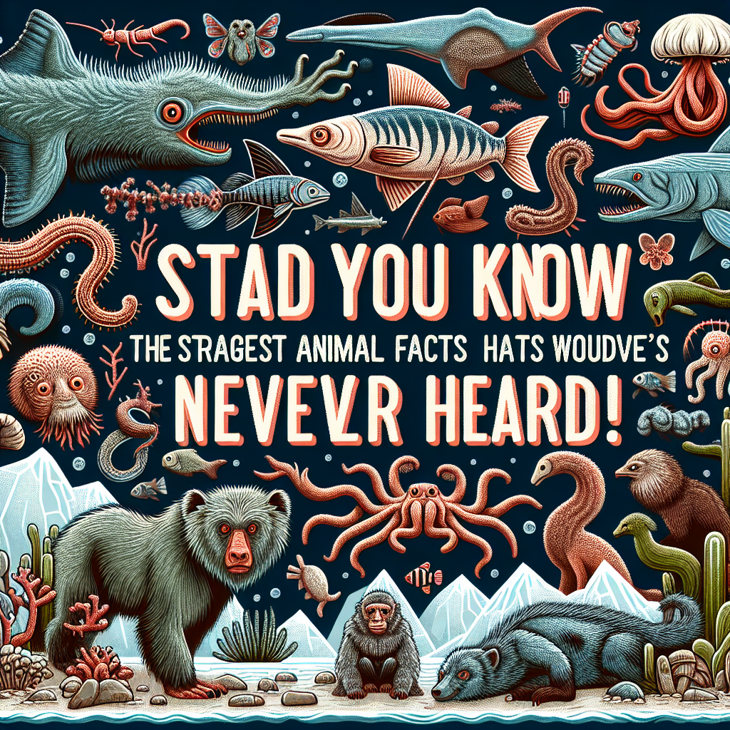 Did You Know? The Strangest Animal Facts You’ve Never Heard! – Abbey ...